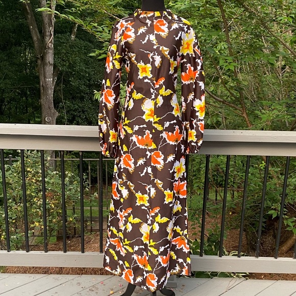 Vintage | Dresses | Vintage 6s 70s Abstract Funky Mod Psychedelic ...